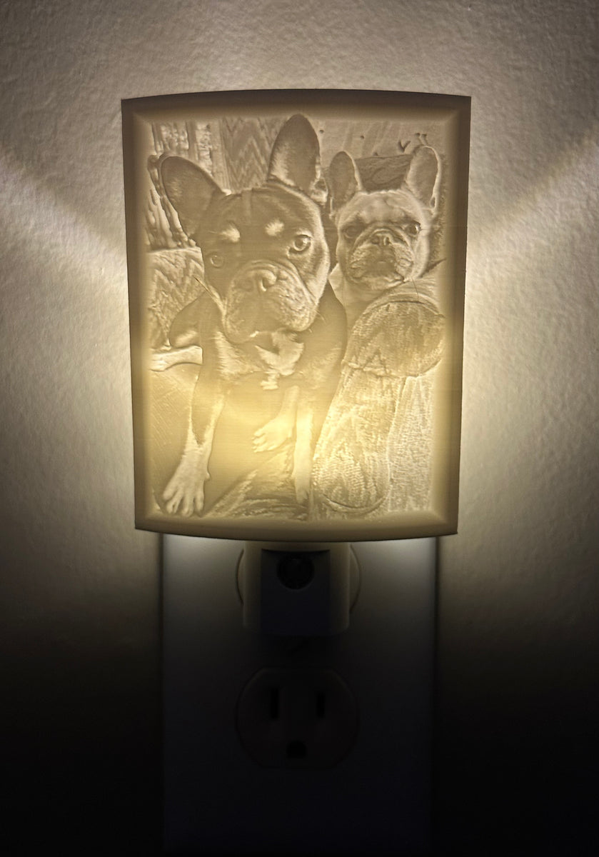 3D Printed Custom Night Light – Maple Works Designs
