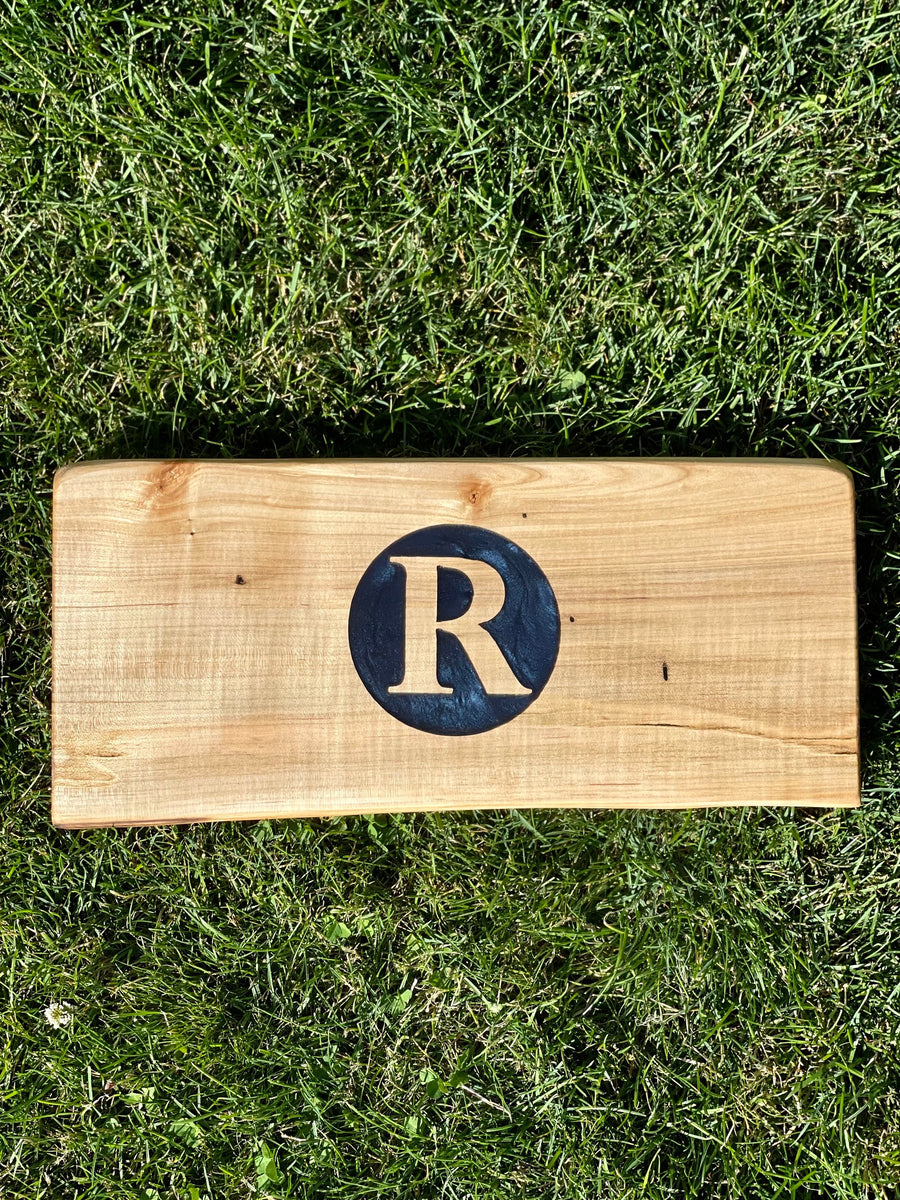 Epoxy Monogram Board – Maple Works Designs